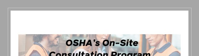 OSHA’s On-Site Consultation Program – American Alliance of Museums