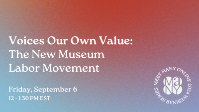 Do Volunteer Programs Need Reinventing for the Reopened Museum ...