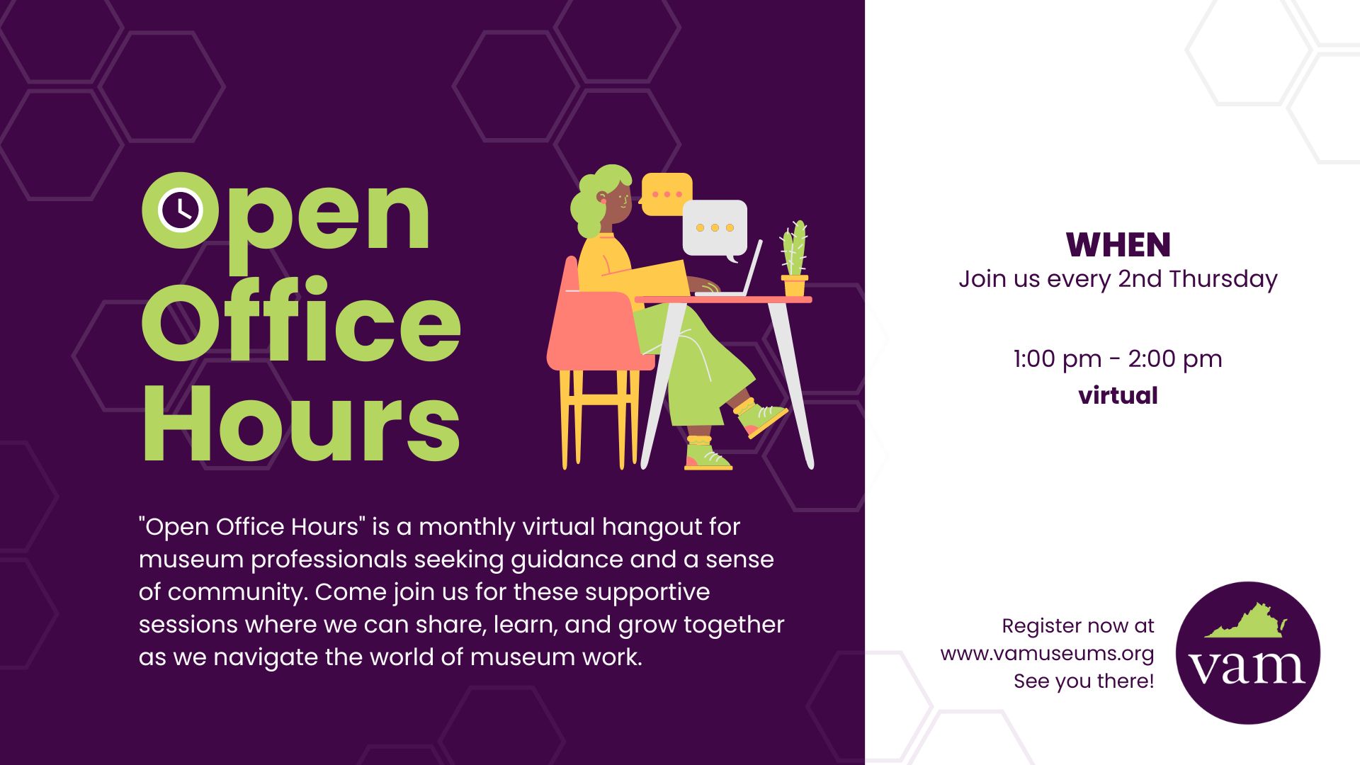 Virginia Association of Museums: Open Office Hours – September – American Alliance of Museums